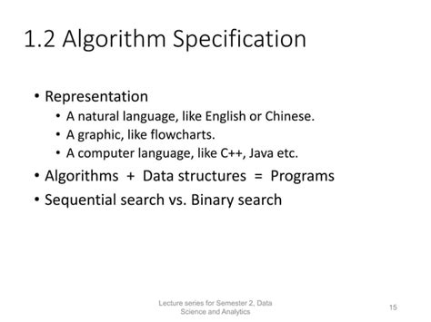 Week 1 Data Structures And Algorithms Pdf Programming Languages Computing
