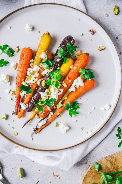 Salted Honey Caramelised Carrots Shorthive