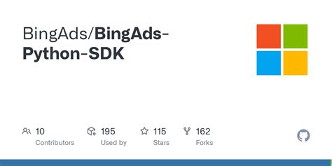Github Bingadsbingads Python Sdk