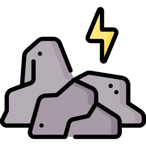 Coal Special Lineal Color Icon