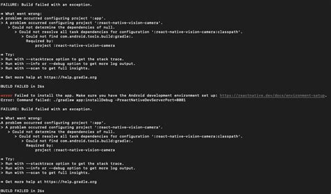 Android Build Failure On V3 Issue 1641 Mrousavy React Native
