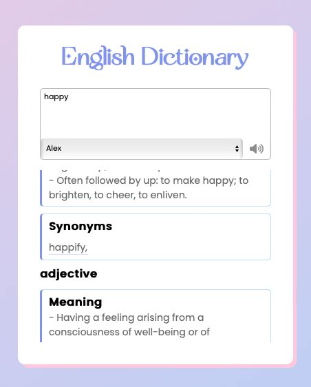 Github Tramnguyenhereenglish Dictionary React A Minimal English Dictionary In React Js 📖
