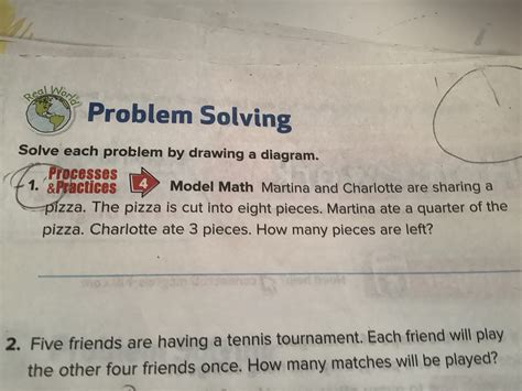 Problem Solving Solve Each Problem By Drawing A Diagram And Practices 4