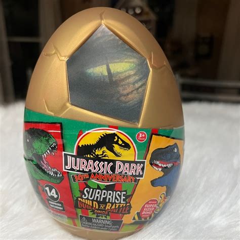 Jurassic Park Toys Jurassic Park 3th Anniversary Surprise Egg