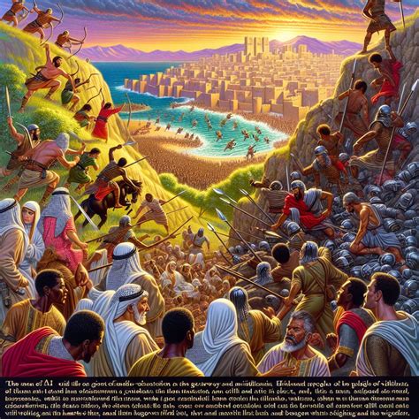Joshua 7 5 Artwork Bible Art