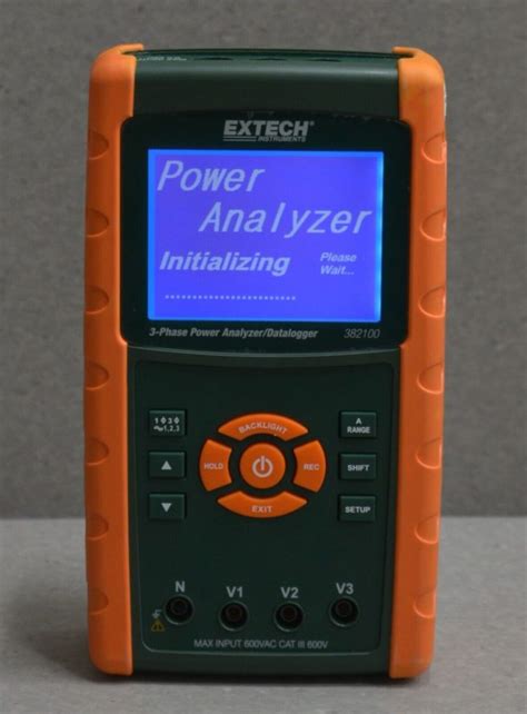 Extech Instruments 382100 3 Phase Power Analyzer Datalogger Kit Rhino