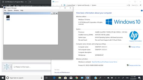 Get Windows 3x Program Manager For Windows 7 8 81 And 10 Windows