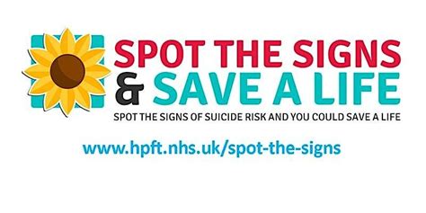 Spot The Signs Suicide Prevention 3 Hour Webinar October 8 2024