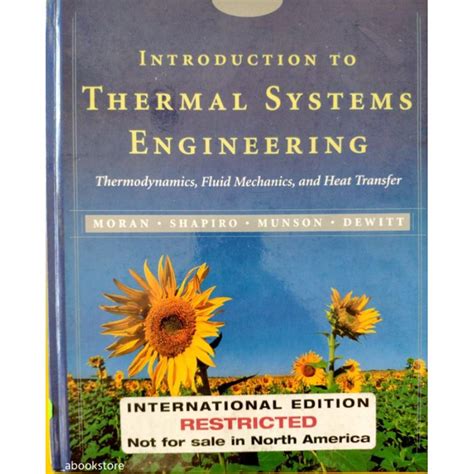 Introduction To Thermal Systems Engineering Thermodynamics Fluid