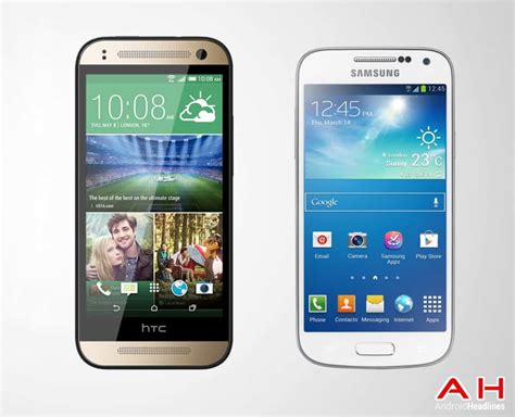 Android Phone Comparisons Htc One Mini Vs Samsung Galaxy S Mini