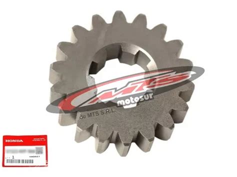 Engranaje Caja 2da Primario Original Cr 80 85 R Moto Sur