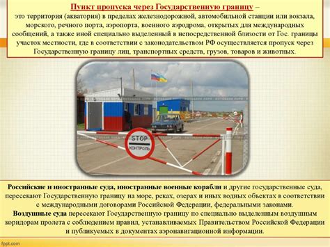 Режим охраны государственной границы Российской Федерации презентация