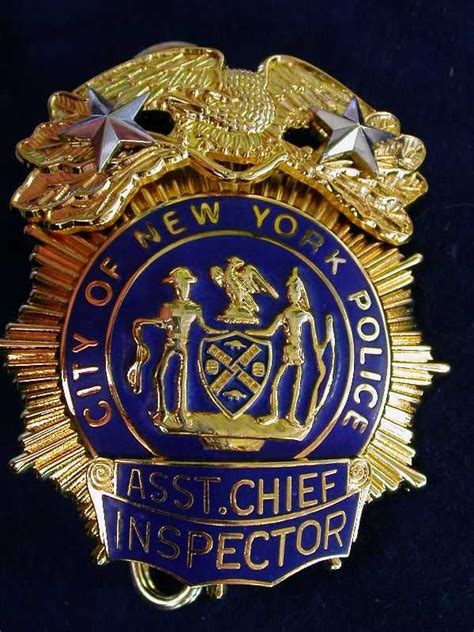 Nypd Assistant Chief Badge