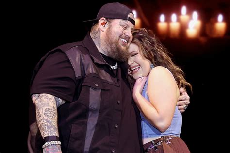 Jelly Roll Brings Daughter Bailee Out At Stagecoach For Birthday