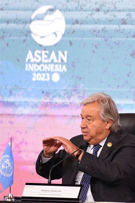 Un Press Conference At Asean Asean Summit Antara Foto