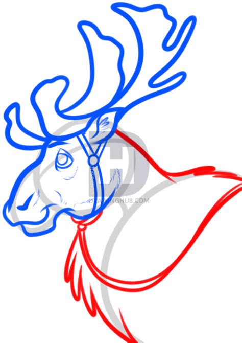 Sven Frozen Drawing Free Download On Clipartmag
