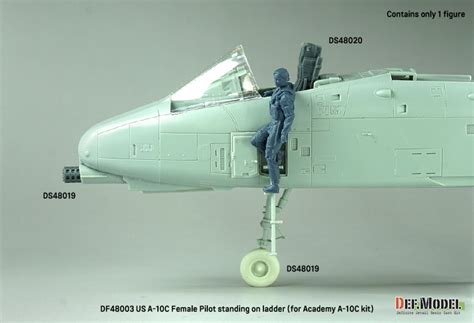 Buy 1 48 Us A 10c Female Pilot Standing On Ladder For Academy A 10c Kit 3d Printed Kit Online