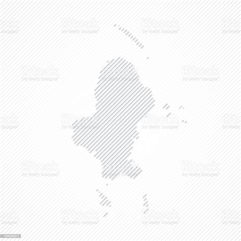 흰색 배경에 선으로 설계된 월리스 섬 지도 2차 도형에 대한 스톡 벡터 아트 및 기타 이미지 2차 도형 3차원 형태 검은