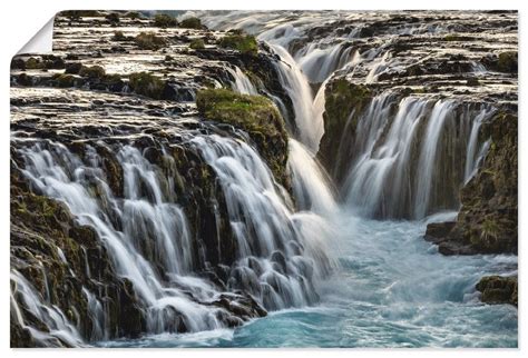 Artland Wandbild Blauer Wasserfall Gewässer 1 Stück In Vielen