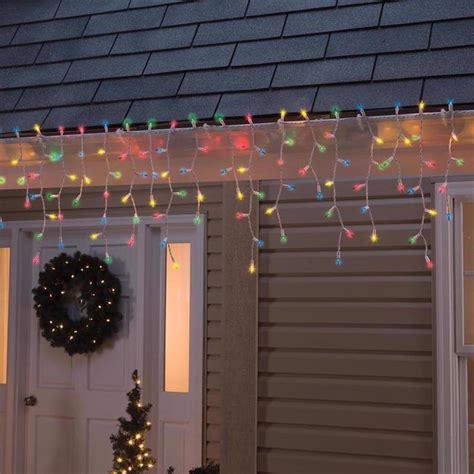 Celebrations Red Incandescent Mini Multicolored 300 Ct Icicle Christmas