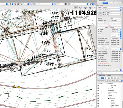 Retaining Wall Site Modifier Showing Conflict Troubleshooting