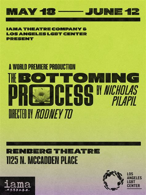 The Bottoming Process Department Of Cultural Affairs