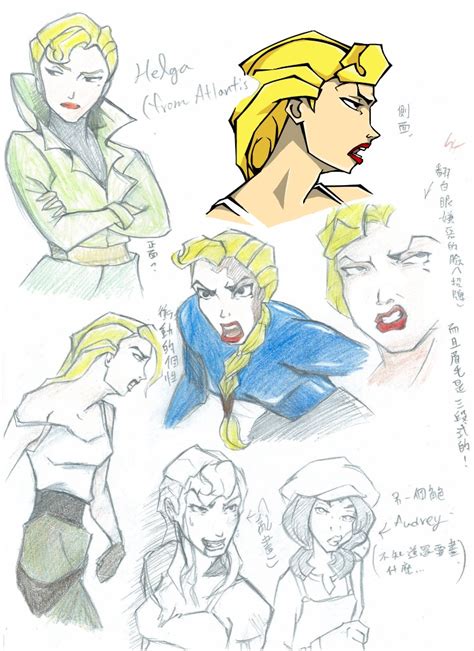 Atlantis The Lost Empire Helga By X94u6bj3 On Deviantart