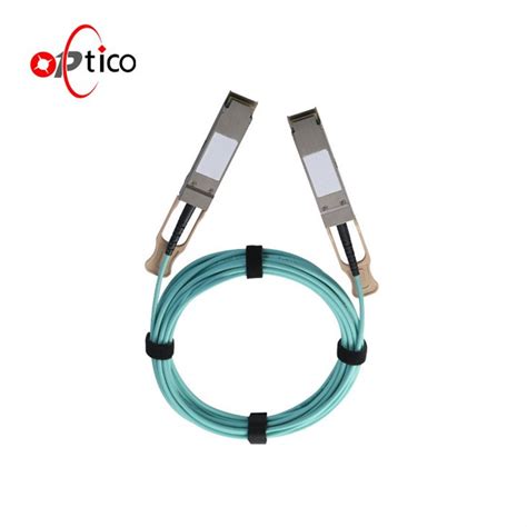 Chine 100g Qsfp28 à 4x 25g Sfp28 Breakout Aoc Fabricants Et