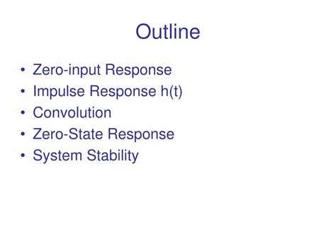 Ppt Time Domain Analysis Of Linear Systems Ch2 Powerpoint