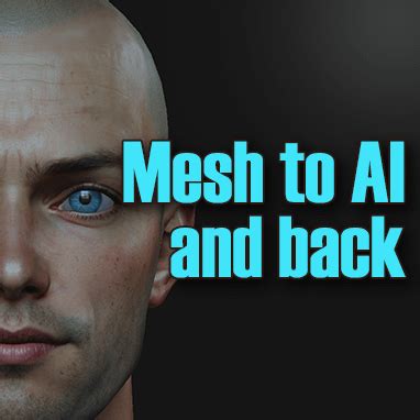 Mesh To AI And Back Generating Textures