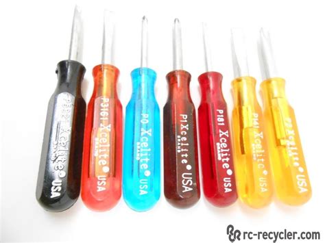 Xcelite Mini Compact Screwdriver Set Slot Phillips