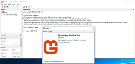 Cant Build Successfully In Pipeline Tool Content Community Monogame