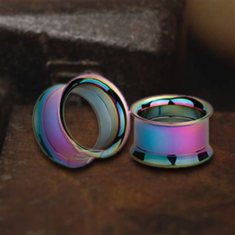 Simple Stretching Tunnel Stainless Steel Ear Gauge Gthic