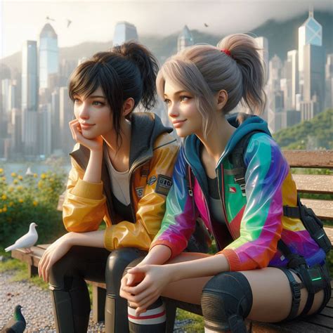 Hana Tsu Vachel And Rain Qin By Feareffect2redux On Deviantart