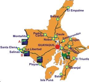 Provincia Del Guayas Y Sus Cantones