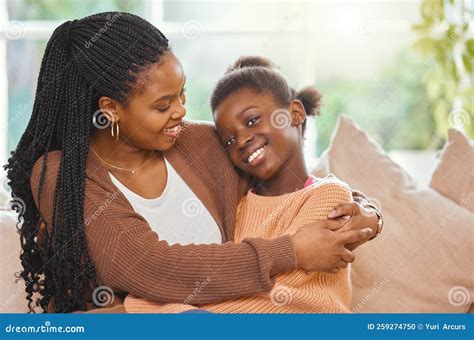 Im So Glad You Came Into My Life A Young Mother Hugging Her Daughter