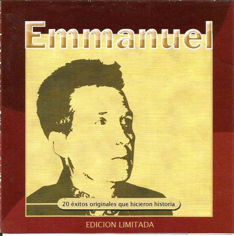 Emmanuel 20 Exitos Originales Que Hicieron Historia 2005 CD Discogs