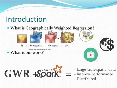 Large Scale Geographically Weighted Regression On Spark