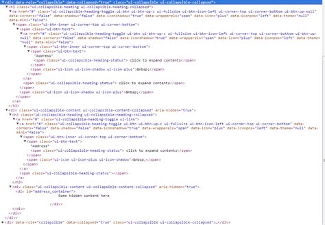 Javascript Jquery Mobile Collapsible Content Not Appearing Correctly