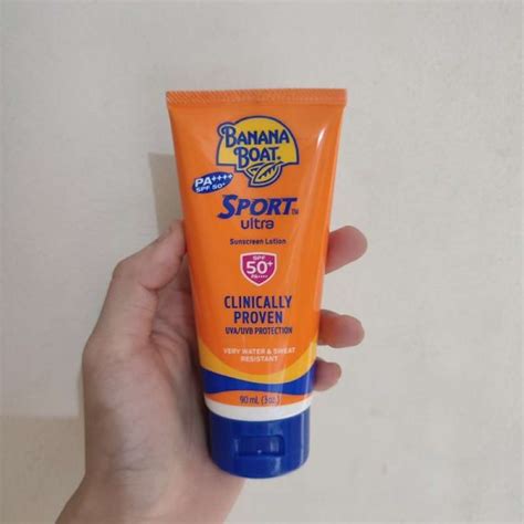 Jual Banana Boat Sport Ultra Sunscreen Lotion Spf 50 Pa 90ml 90 Ml
