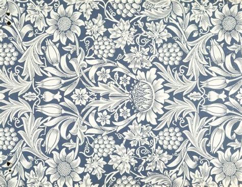История дизайна поверхностей: William Morris текстиль и обои