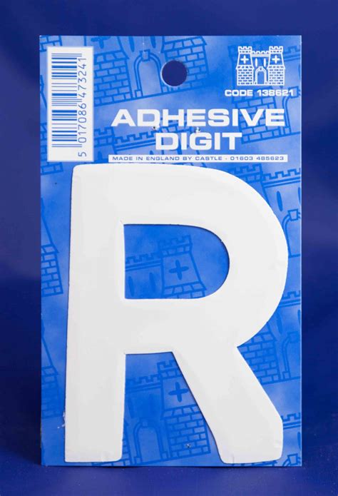 Wr 3 White R Digit Castle Promotions
