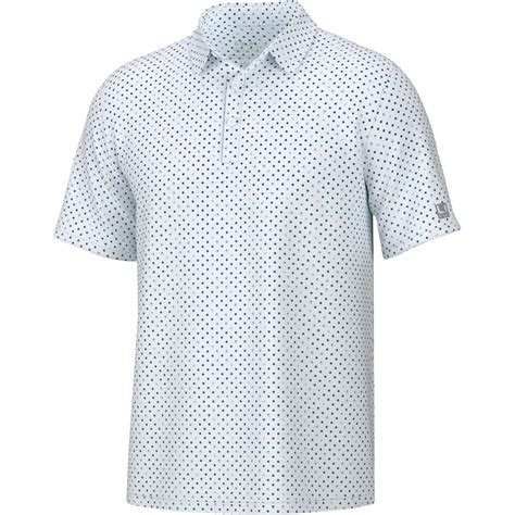 Huk Mens Pursuit Pattern Performance Short Sleeve Polo Shirtbobber