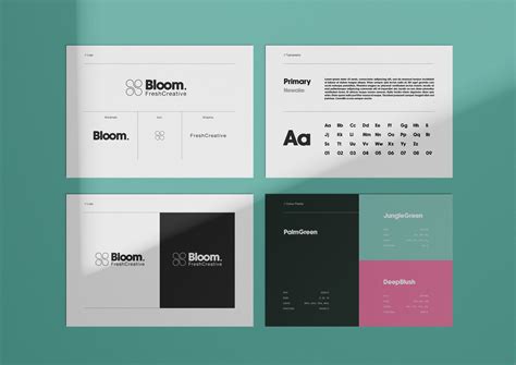 Bloom Brand Identity Creation Wnw
