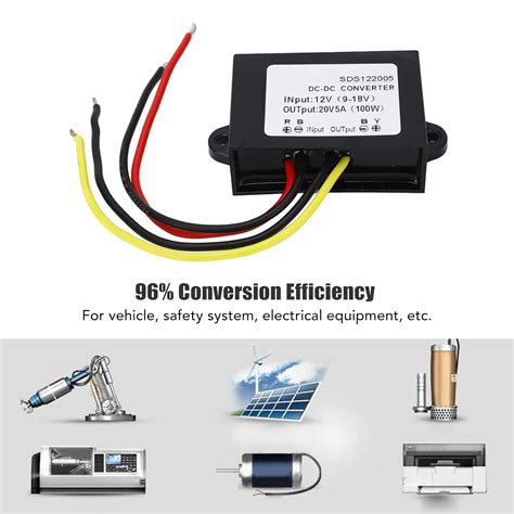 Zaghnrenj Dc Boost Module High Efficiency Voltage Converter Module 12v