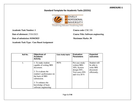 A287945569 29400 22 2023 Cse 320 Ca 1 Standard Template For Academic
