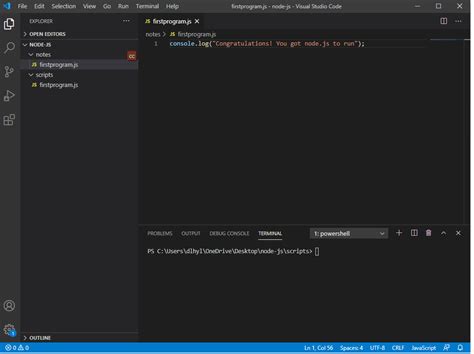 Visual Studio Code Node Js Qustcuba