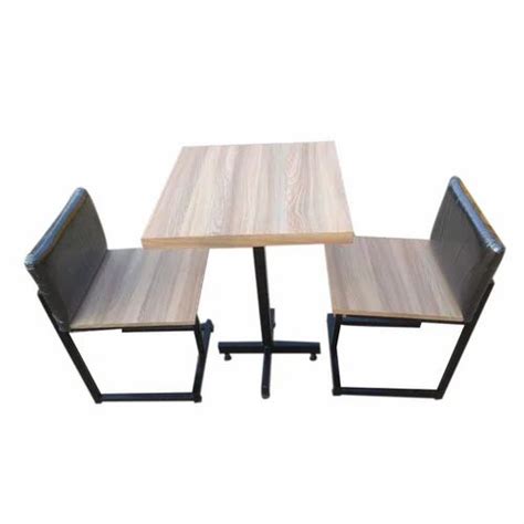 2 Seater Rectangular Restaurant Wooden Dining Table Set At Rs 2700 In