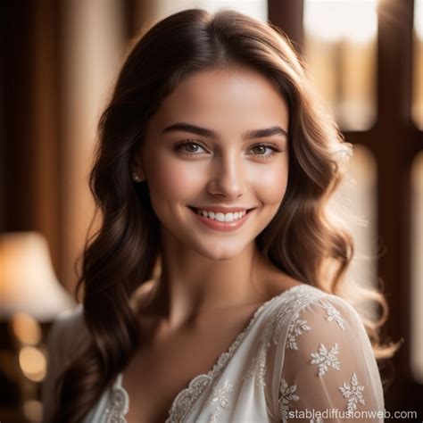 Radiant Girl S Expressive Eyes And Sunlit Smile Stable Diffusion Online