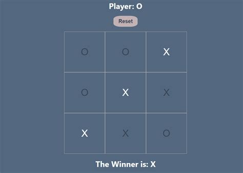 Github Oliveiraeliel Tic Tac Toe React Tic Tac Toe With Reactjs